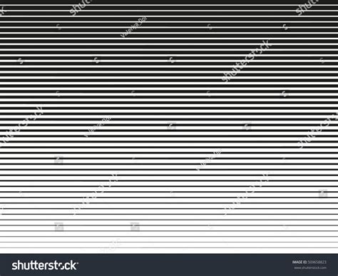 Horizontal Lines Design Halftone Element Vector Stock Vector Royalty