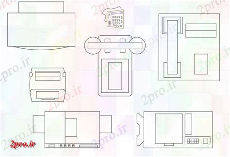 دانلود نقشه اتوماسیون و نقشه های برق برق بلوک نشیمن کد48742