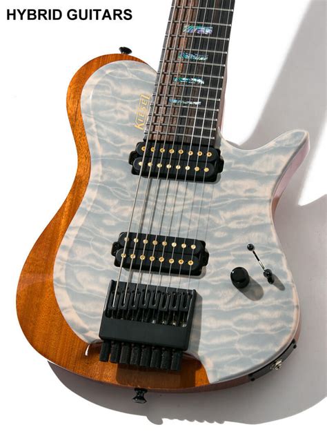 Kiesel Guitars Custom Order Zeus 8strings Quilted Maple Top Translucent