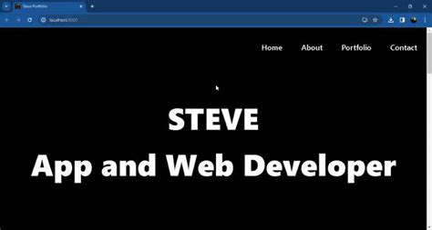 steephan raj a on linkedin my portfolio website using react js☝️