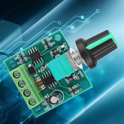 Contrôleur De Vitesse Moteur Dc Cikonielf Pwm 18 12v 2a