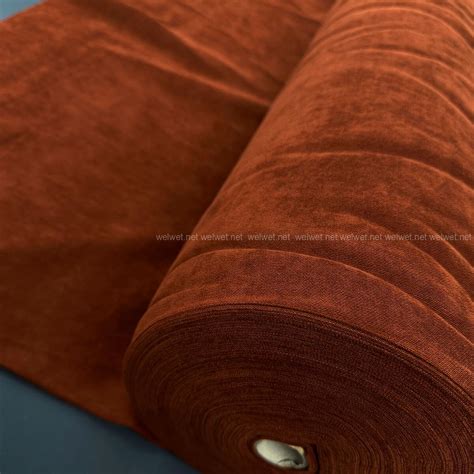 Однотонні коричневі штори 1 5х2 8м Мікровелюр Терракот купити в Україні Київ Львів Дніпро та