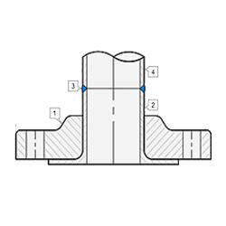 Lap Joint Flange Manufacturer Stainless Steel Raised Face Loose B16 5 Lap Joint Flange