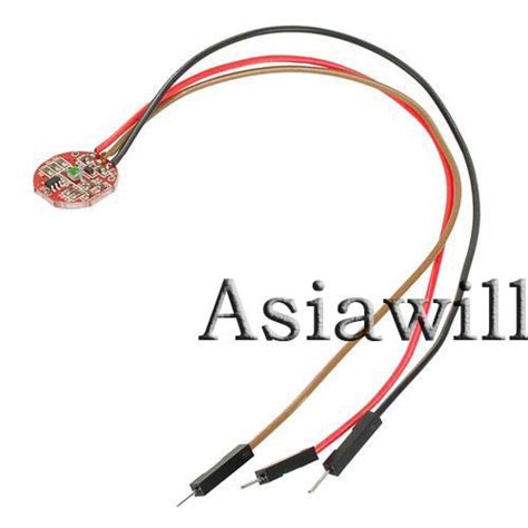 asiawill pulsesensor pulse heart rate sensor module for arduino red