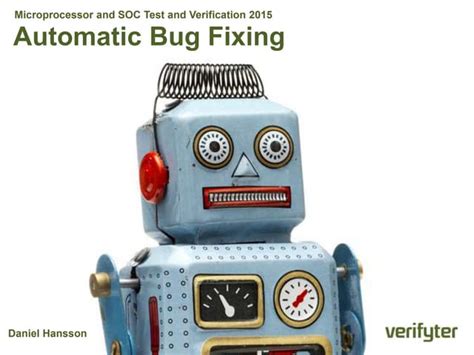 automatic bug fixing pptx