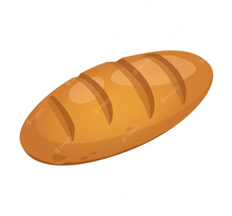 개념 베이커리 빵 롤빵 이 그림은 베이커리의 플랫 벡터 디자인 컨셉입니다 프리미엄 벡터