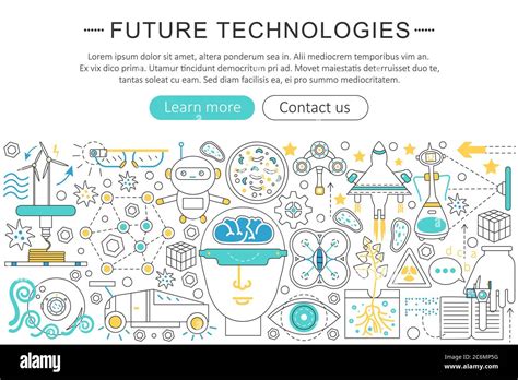 Design Future Technology Concept Futuristic Technology Concept