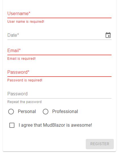 Muddatepicker Didnt Get Validated After Leaving The Required Field