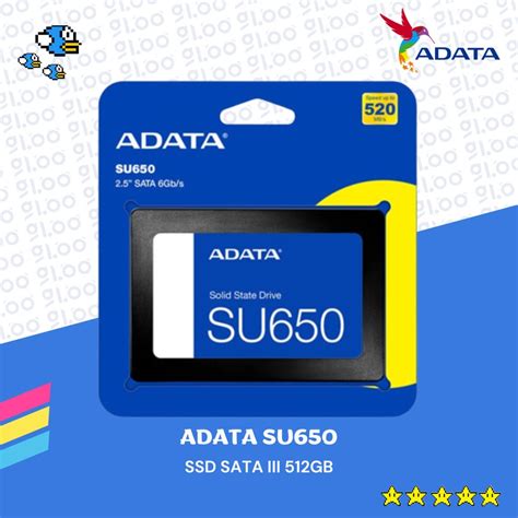 Jual ADATA SSD SU650 512GB SATA III SSD 512GB Shopee Indonesia