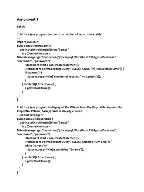 Advanced Java Practical Solutions Pdf Software Engineering Computing