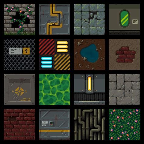 free game assets 235 retro textures 64 x 64 r gameassets