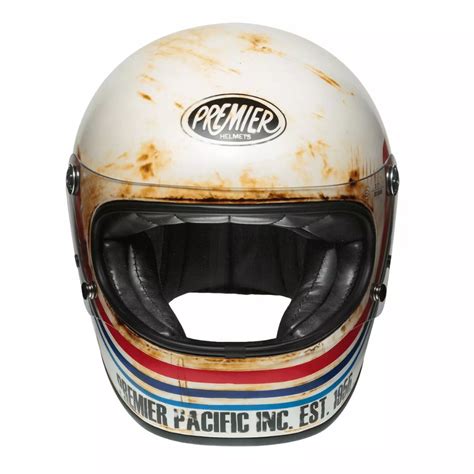 Capacete Premier Trophy Btr 8bm Loja Motard Online