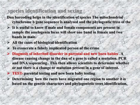 Forensic Dna Profiling Pptx Genealogy And Ancestry Hobbies And Interests