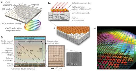cmos sensors graphene and quantum dots combine for broadband cmos