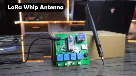 arduino lora ra 02 range test using different types of antennas