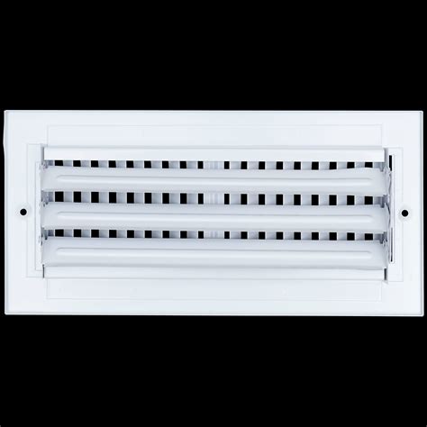 2 Pack Fits 10x4 Duct Opening 2 Way Steel Air Supply