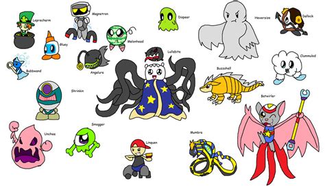 New Kirby Enemies 2 By Yingyangheart On Deviantart