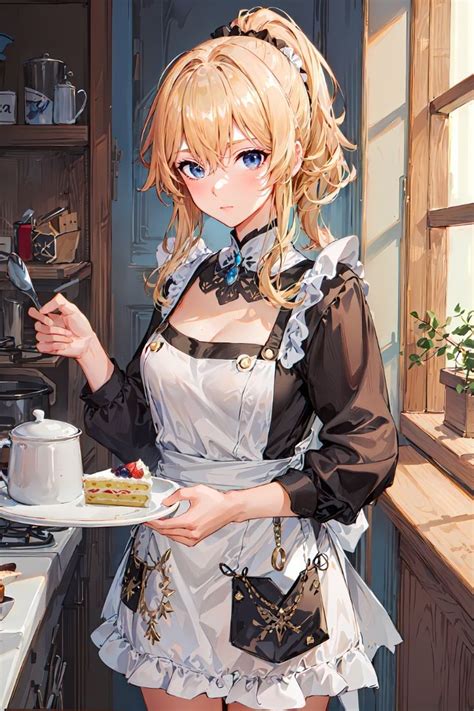 Maid Girl Chiến Binh Chiên Hàu