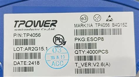 Tp4056 Battery Charging Ic Esop8 8 Pins At ₹ 3 Piece In Mumbai Id