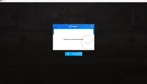 error failed to sync combat information r nikkeoutpost
