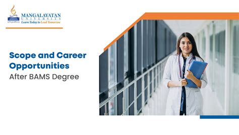 Scope And Career Opportunities After Bams Degree Course Blog