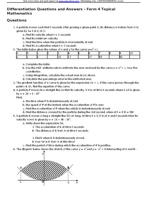 Longitudes And Latitudes Questions And Answers Form 4 Topical Mathematics Longitudes And