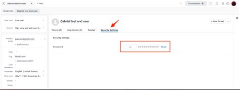 Resetting User Passwords Zendesk Help