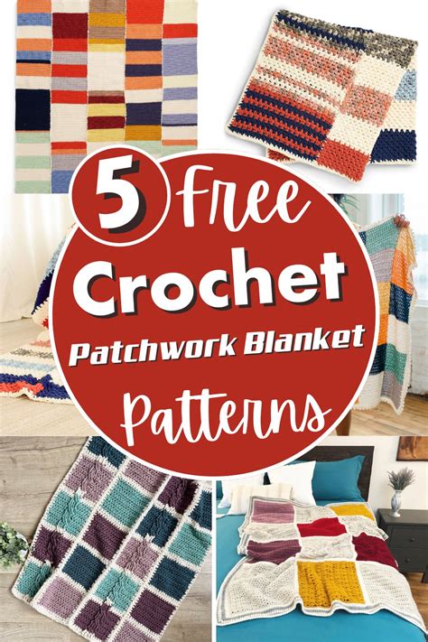 5 Crochet Patchwork Blanket Patterns Made In Different Color Blocks Clairea Belle Makes 5 Crochet Patchwork Blanket Patterns Made In Different Color Blocks Clairea Belle Makes