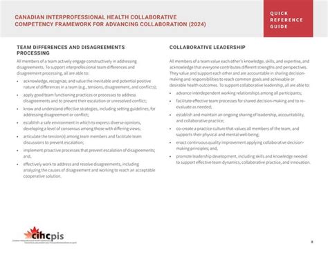 Cihc Competency Framework For Enhancing Collaborationpdf Cihc Competency Framework For Enhancing Collaborationpdf