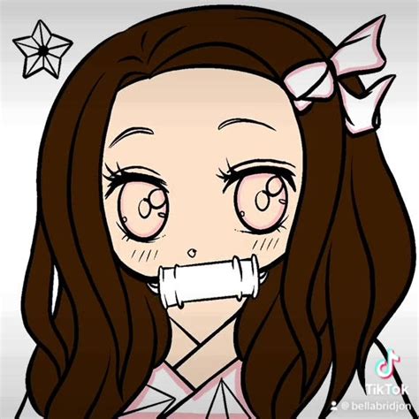 Chibi Nezuko Demon Slayer Speedpaint Tiktok By Bellabridjon On Deviantart