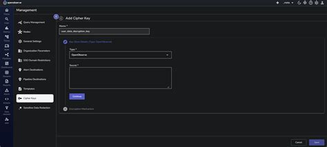 Use Cipher Keys To Decrypt Encrypted Logs In Openobserve Openobserve