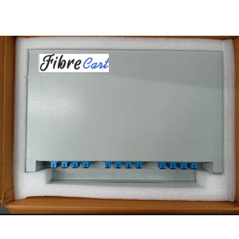 Fibrecart 12 Port Liu Fully Loaded Patch Panel Sliding Type 1u