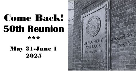 Allegheny College Class Of 75 Moved To Streetsboro Oh About 5 Years Ago