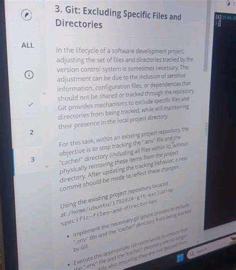 3 Git Excluding Specific Files And Directories All In The Lifecycle Of A Software Development