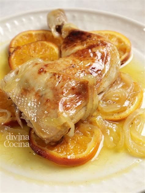 Pollo Al Horno Con Naranja Y Miel Divina Cocina