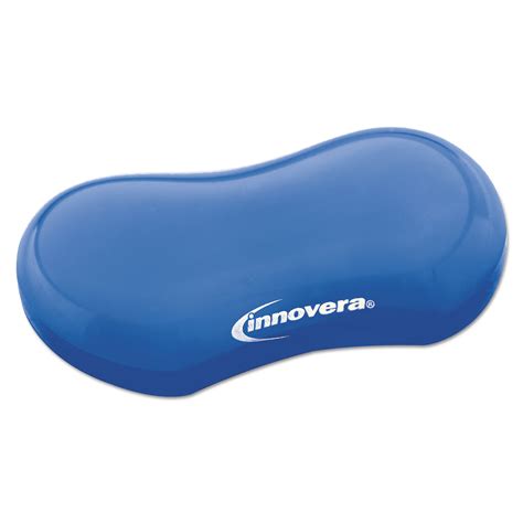 Innovera Ivr51432 Gel Mouse Wrist Rest Blue