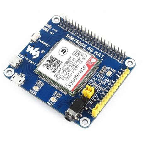 Buy Waveshare SIM E H Based G G G GSM GPRS GNSS HAT For Raspberry Pi LTE CAT