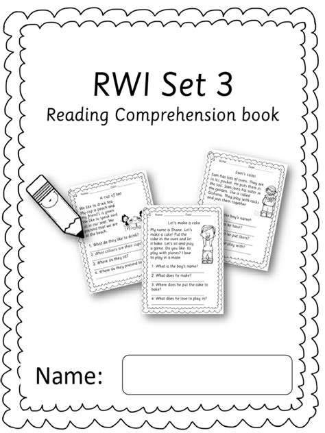 Set 3 Comprehension Pdf