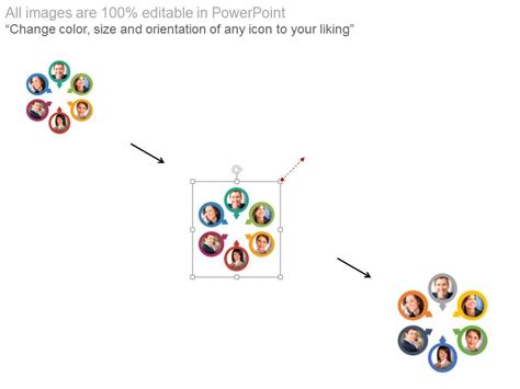 Six Team Members For Process Flow Analysis Powerpoint Slides PowerPoint Templates Designs