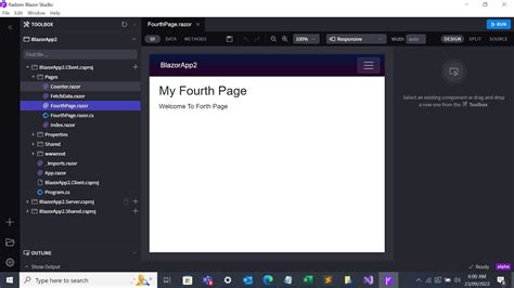 Open And Edit Existing Blazor Project In Radzen Blazor Studio Radzen Blazor Studio Radzen