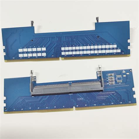 2pcs Laptop Ddr4 Ram To Desktop Adapter Card Memory Tester So Dimm To Ddr4 Hot Ebay