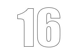 Цифра 16 Картинка – Telegraph