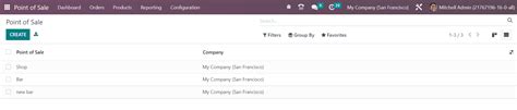 Dashboard In Odoo 16 Pos Odoo V16 Enterprise Edition Book