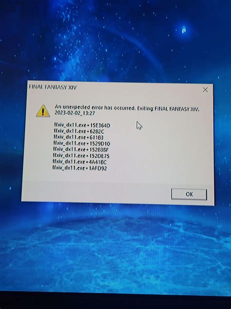 Can Someone Help Me Figure Out These Error Codes Please Rffxiv