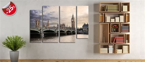 Купить модульные картины город в Москве, черно белые модульные картины ...