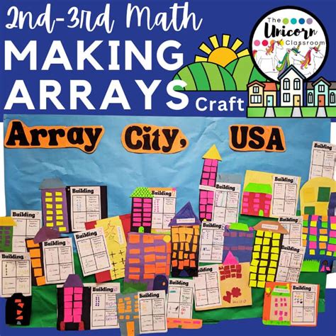 2nd Grade Array Bundle By The Unicorn Classroom Tpt