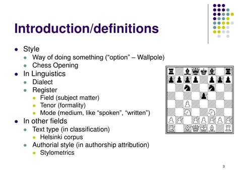 Ppt Automatic Stylistic Processing For Classification And