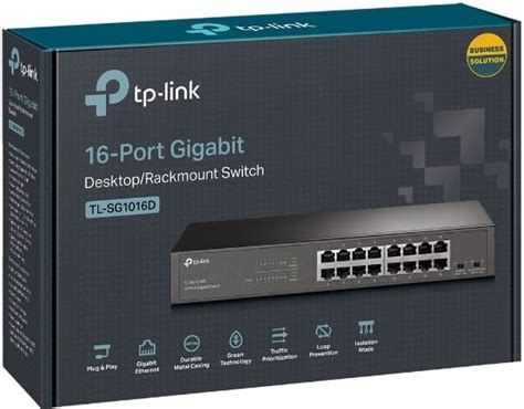 Esquire Technologies Tp Link Port Gigabit Desktop Rackmount Switch