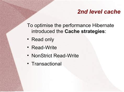 Hibernate Caching Ppt