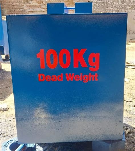 Mild Steel Ms Dead Weight Calibration Weight For Industrial At ₹ 9000 Piece In Ahmedabad